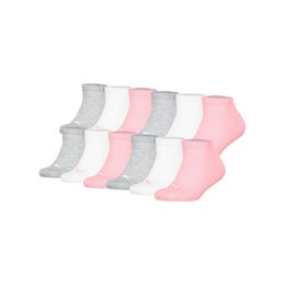 Puma Socken 12er Pack in Grau/Weiß/Rosa | Gr.: 27-30