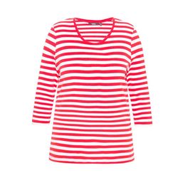 Ulla Popken Shirt in hibiskusrot | Gr.: 50-52