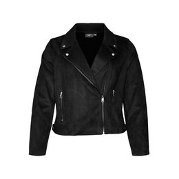 V&eacute;ro Moda Vero Moda Kunstlederjacke in Black | Gr.: 54