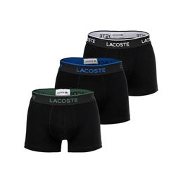 Lacoste Boxershort 3er Pack in Schwarz | Gr.: XL