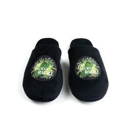 Rick and Morty Hausschuhe I ́m Pickle Rick! Slipper Pantoffeln in schwarz | Gr.: 42/43