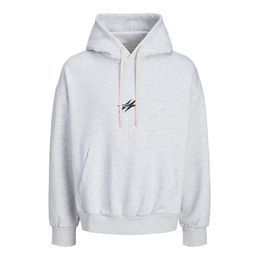 Jack & Jones Jack & Jones Kapuzenpullover in White Melange | Gr.: L