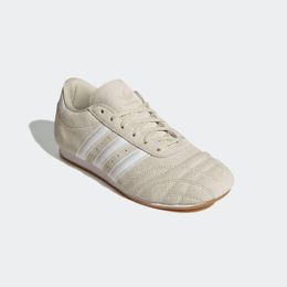 Sneaker adidas originals "ADIDAS TAEKWONDO SCHNÜRSCHUH", Gr. 39, aluminium, cloud weiß, gum 3, Leder, Synthetik, Schuhe