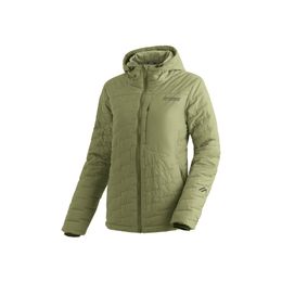 Funktionsjacke Maier Sports "Donovaly W", Herren, Gr. 36, lindgr&uuml;n, 90% Polyamid, 10% Elasthan, Jacken Funktionsjacke, Damen Outdoorjacke, Primaloft Jacke mit 3 RV-Taschen und Kapuze