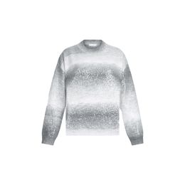 Liu Jo Pullover Damen Gr&ouml;&szlig;e M grau / wei&szlig;