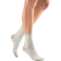 w&auml;schepur Damen Damen-Socken beige-meliert Gr&ouml;&szlig;e 35-38