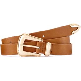 Lascana Damen H&uuml;ftg&uuml;rtel, camelfarben, Gr&ouml;&szlig;e 100