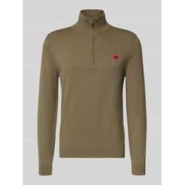 Hugo Regular Fit Troyer aus reiner Baumwolle Modell 'SAN QUINTUS'