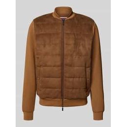 HECHTER PARIS Sweatjacke mit Zweiwege-Reißverschluss
