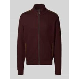 Bugatti Sweatjacke mit Stehkragen Modell 'Selanik'