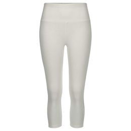 Lascana Damen Leggings, offwhite, Gr&ouml;&szlig;e 36/38