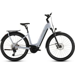 Cube Kathmandu Hybrid SLX 800 | Gr. 54 cm | Aluminium E-Trekkingbike Grau