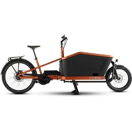 Cube Cargo Hybrid Comfort SLX 800 | Gr. One Size | Aluminium E-Transportrad Orange