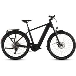 Cube Nuride Hybrid SLX 800 | Gr. 62 cm | Aluminium E-Trekkingbike Schwarz