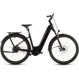 Cube Kathmandu Hybrid Comfort SLX 800 | Gr. 54 cm | Aluminium E-Trekkingbike Schwarz