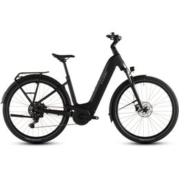 Cube Touring Hybrid ONE 600 | Gr. 62 cm | Aluminium E-Trekkingbike Schwarz