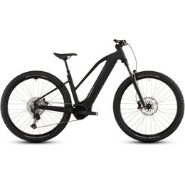 Cube Reaction Hybrid Pro 800 | Gr. S | Aluminium E-MTB Hardtail Schwarz