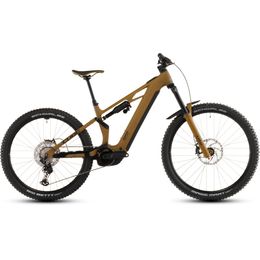 Cube Stereo Hybrid ONE77 HPC Race 800 | Gr. S | Carbon E-MTB Enduro (160-180mm) Braun