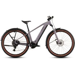 Cube Reaction Hybrid Performance 600 FE | Gr. M | Aluminium E-MTB Hardtail Violett