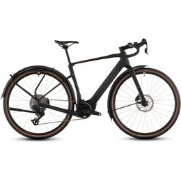 Cube Nuroad Hybrid C:62 EXC 400X FE | Gr. M | Carbon E-Gravelbike Schwarz