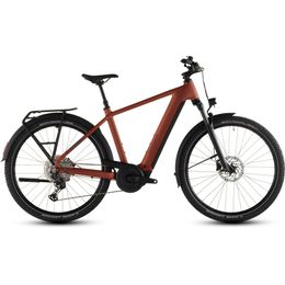 Cube Nuride Hybrid Pro 800 | Gr. 58 cm | Aluminium E-Trekkingbike Rot