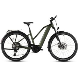 Cube Nuride Hybrid SLT 800 | Gr. 54 cm | Aluminium E-Trekkingbike Gr&uuml;n