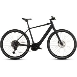 Cube Editor Hybrid Pro 400X | Gr. 54 cm | Aluminium E-Citybike Schwarz