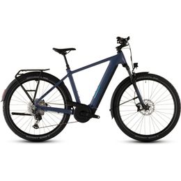 Cube Nuride Hybrid EXC 800 | Gr. 62 cm | Aluminium E-Trekkingbike Blau