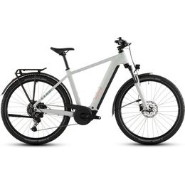 Cube Nuride Hybrid Performance 600 | Gr. 54 cm | Aluminium E-Trekkingbike Grau