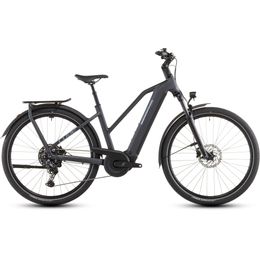 Cube Kathmandu Hybrid ONE 800 | Gr. 46 cm | Aluminium E-Trekkingbike Grau