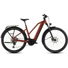 Cube Nuride Hybrid Pro 800 | Gr. 54 cm | Aluminium E-Trekkingbike Rot