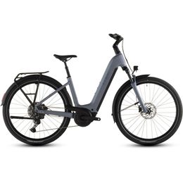 Cube Touring Hybrid Pro 800 | Gr. 50 cm | Aluminium E-Trekkingbike Grau