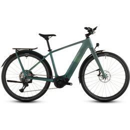 Cube Kathmandu Hybrid C:62 SLT 400X | Gr. 54 cm | Carbon E-Trekkingbike Blau