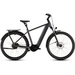 Cube Kathmandu Hybrid Comfort Pro 800 | Gr. 54 cm | Aluminium E-Trekkingbike Schwarz