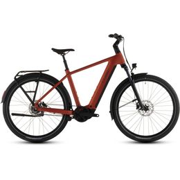 Cube Touring Hybrid Comfort SLX 800 | Gr. 62 cm | Aluminium E-Trekkingbike Rot