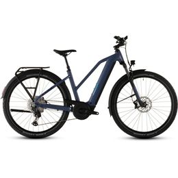 Cube Nuride Hybrid EXC 800 | Gr. 58 cm | Aluminium E-Trekkingbike Blau
