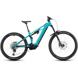 Cube Stereo Hybrid ONE77 HPC Race 800 | Gr. S | Carbon E-MTB Enduro (160-180mm) Blau