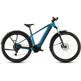 Cube Reaction Hybrid Performance 600 FE | Gr. M | Aluminium E-MTB Hardtail Blau