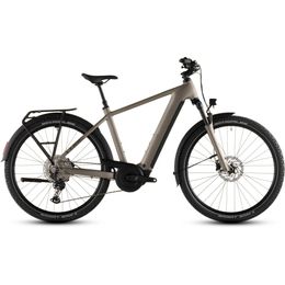 Cube Nuride Hybrid Pro 800 | Gr. 50 cm | Aluminium E-Trekkingbike Beige
