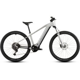 Cube Reaction Hybrid ONE 600 | Gr. M | Aluminium E-MTB Hardtail Grau
