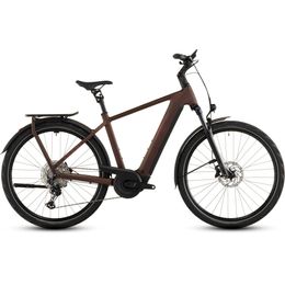 Cube Kathmandu Hybrid Pro 800 | Gr. 58 cm | Aluminium E-Trekkingbike Braun