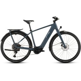 Cube Kathmandu Hybrid C:62 Pro 400X | Gr. 58 cm | Carbon E-Trekkingbike Blau