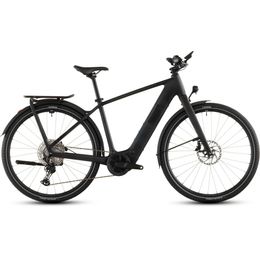 Cube Kathmandu Hybrid C:62 SLX 400X | Gr. 62 cm | Carbon E-Trekkingbike Schwarz