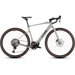 Cube Nuroad Hybrid C:62 Race 400X | Gr. S | Carbon E-Gravelbike Grau