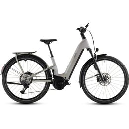 Cube Kathmandu Hybrid ONE11 HPC SLT 800 | Gr. 54 cm | Carbon E-Trekkingbike Grau