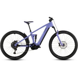 Cube Stereo Hybrid ONE22 Pro 800 | Gr. M | Aluminium E-MTB Marathon-Tour (100-120mm) Violett