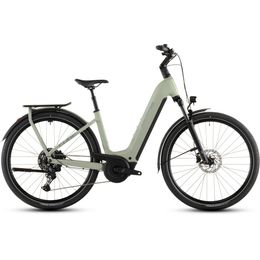 Cube Kathmandu Hybrid ONE 800 | Gr. 58 cm | Aluminium E-Trekkingbike Gr&uuml;n