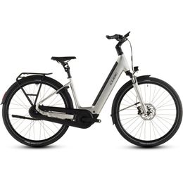 Cube Supreme RT Hybrid Comfort EXC 600 | Gr. 46 cm | Aluminium E-Citybike Grau