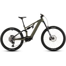 Cube AMS Hybrid 177 C:62 TM 600X | Gr. M | Carbon E-MTB Enduro (160-180mm) Gr&uuml;n
