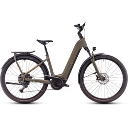 Cube Kathmandu Hybrid Pro 800 | Gr. 54 cm | Aluminium E-Trekkingbike Gr&uuml;n